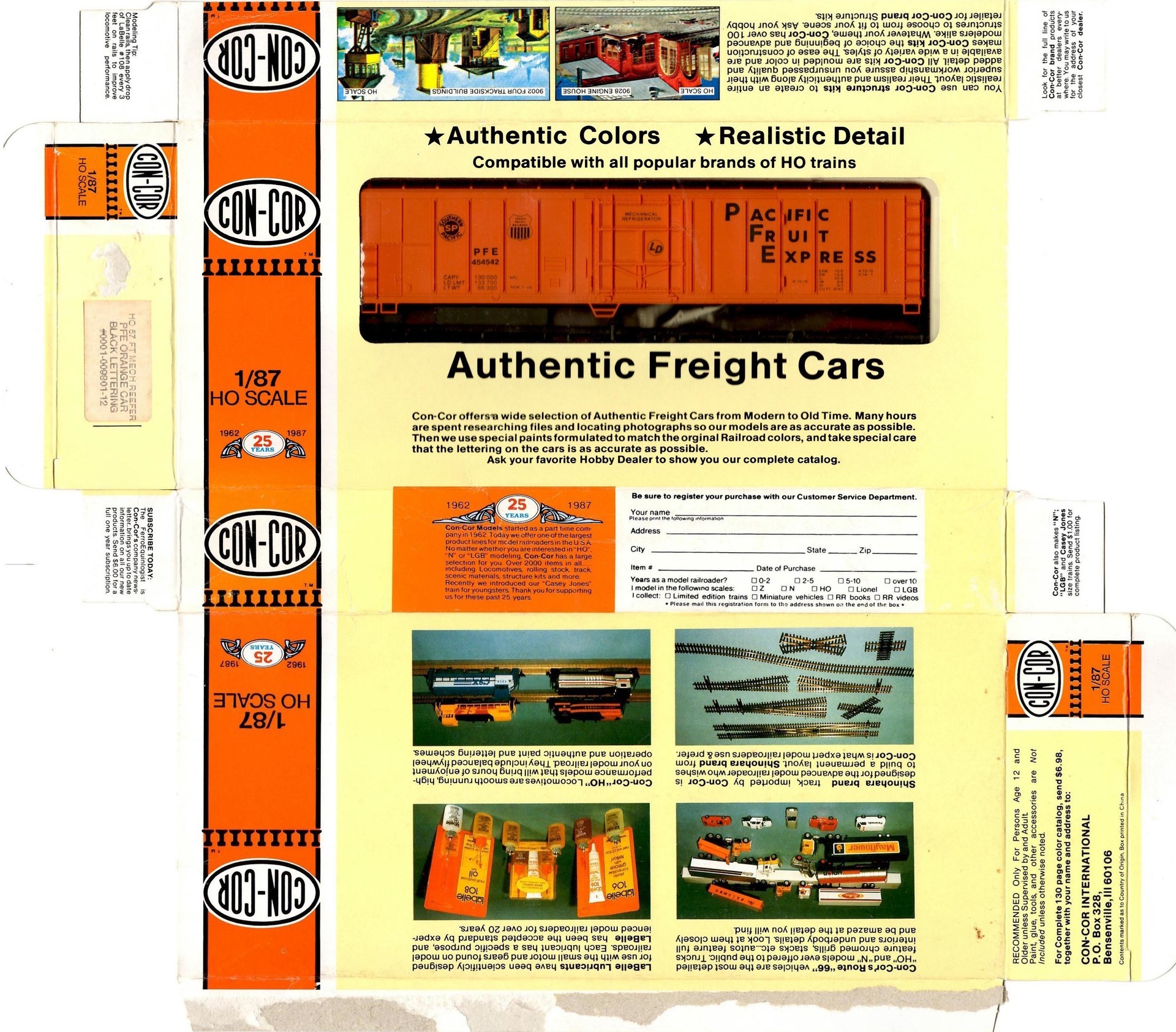 PFE (R-70-16) 57' mechanical reefer (Con-Cor): Cascade Green Forever!